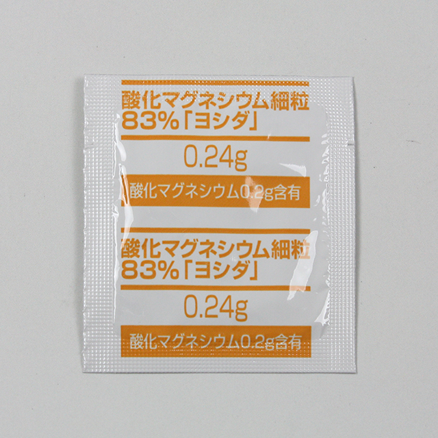 酸化マグネシウム細粒83％「ヨシダ」/0.24g×210包｜製品情報｜吉田製薬株式会社